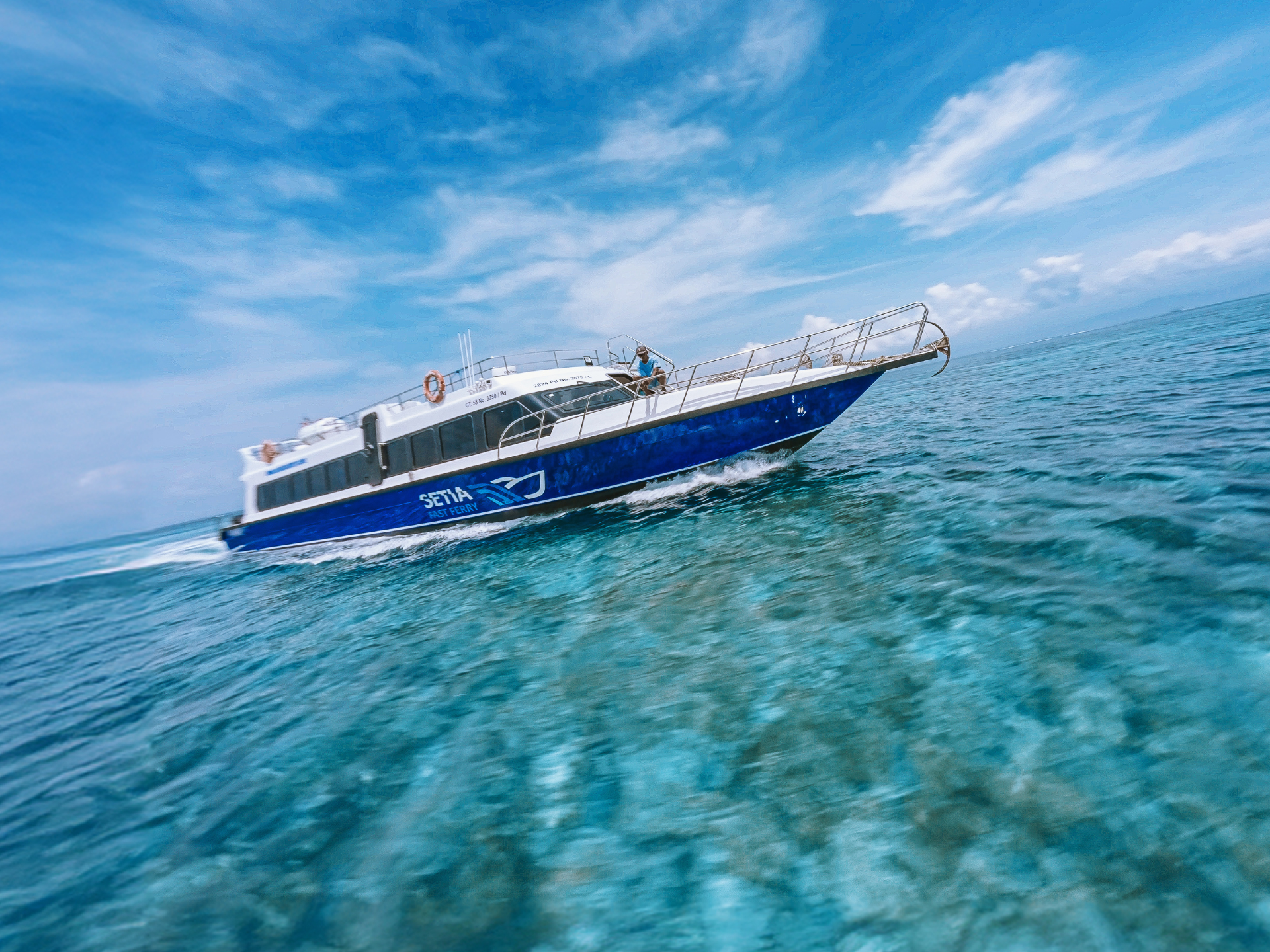 Comfortable Fast Ferry to Lembongan | Setia Fast Ferry