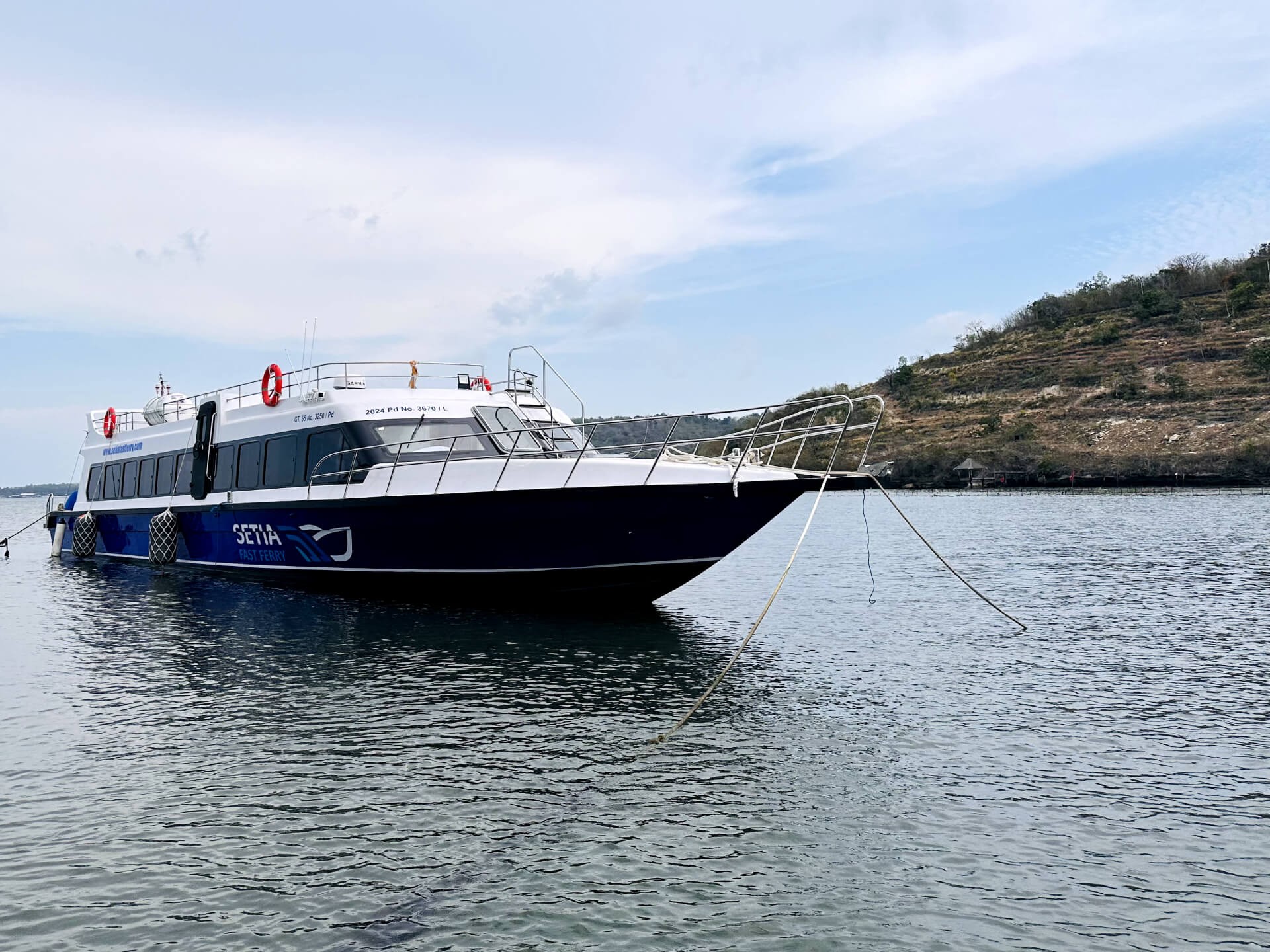 Book your journey now - Setia Fast Ferry